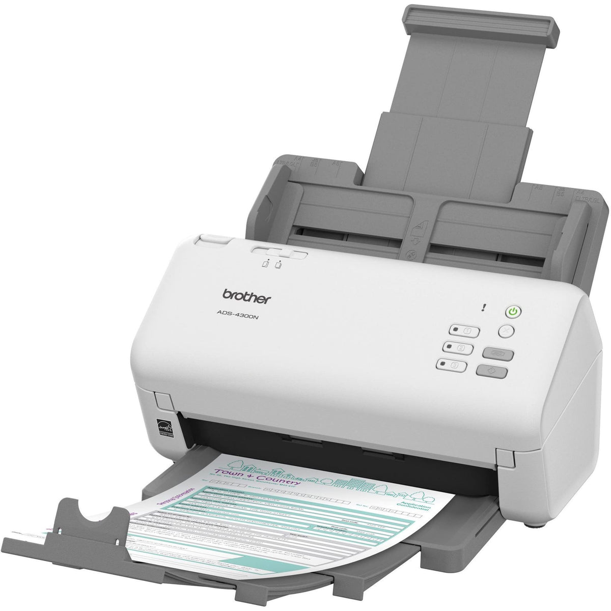 Brother ADS4300N Network A4 ADF Scanner | Scanners Ireland / DIS ...